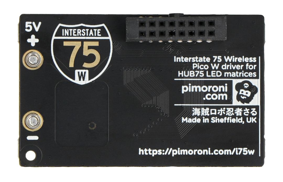 Interstate 75W su Raspberry Pi Pico W - RGB LED matricos valdiklis ...