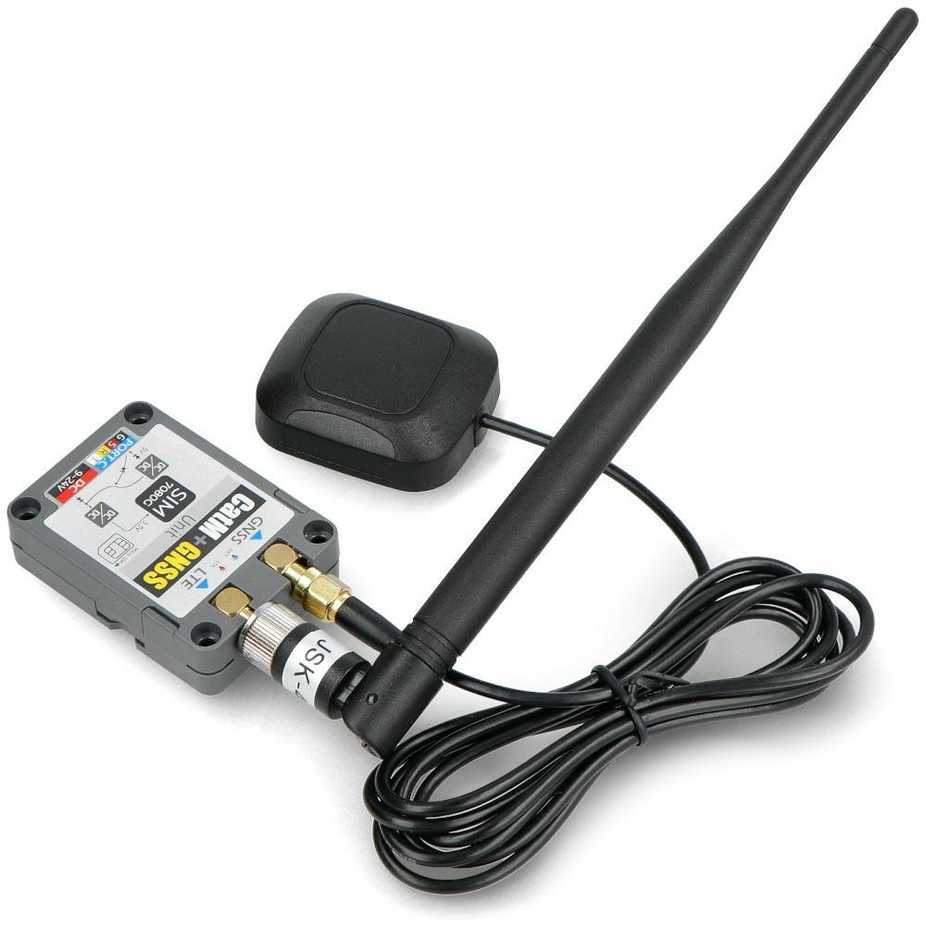 IoT CAT-M / NB-IoT + GNSS SIM7080G modulis su telekomunikacijų antena ...