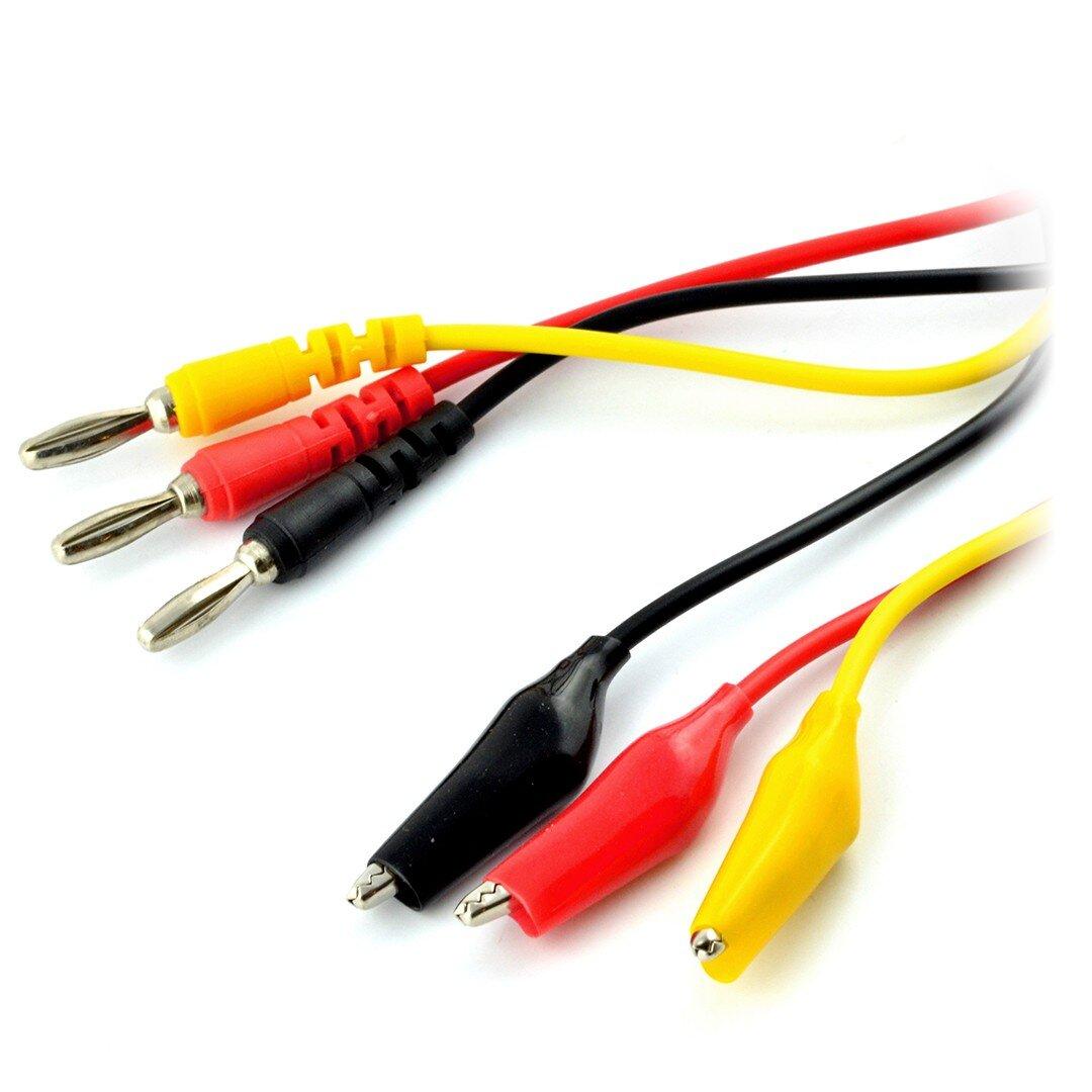 Laidai, matavimo zondai multimetrams - 3 dalių krokodilo jungtys ...