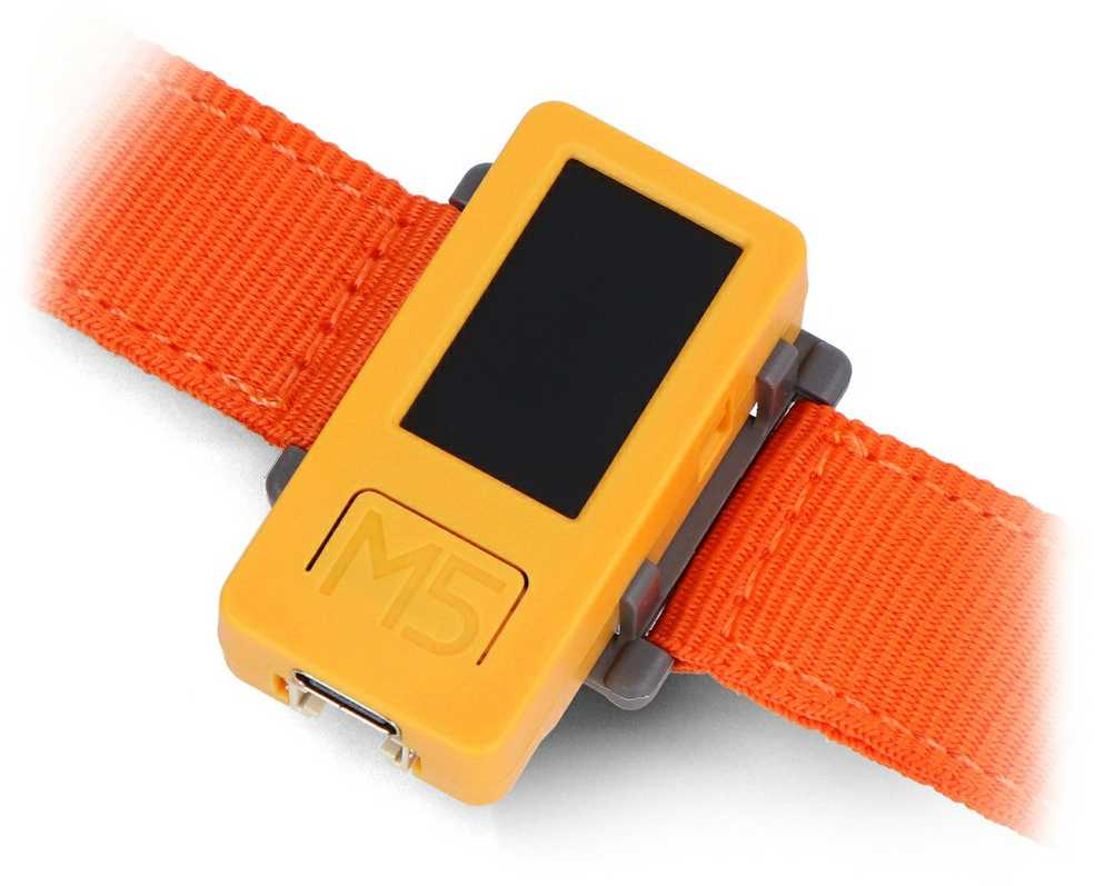 M5StickC PLUS2 – IoT kūrimo modulis – ESP32-PICO-V3-02 + laikrodžio priedai – M5Stack K016-H2 ...