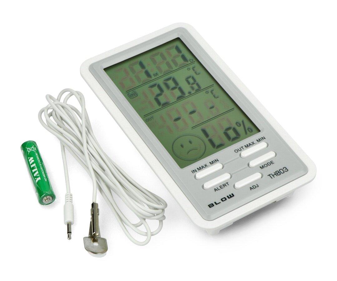 Meteorologinė stotis - termohigrometras Blow TH803, modelis - AN-09562 ...