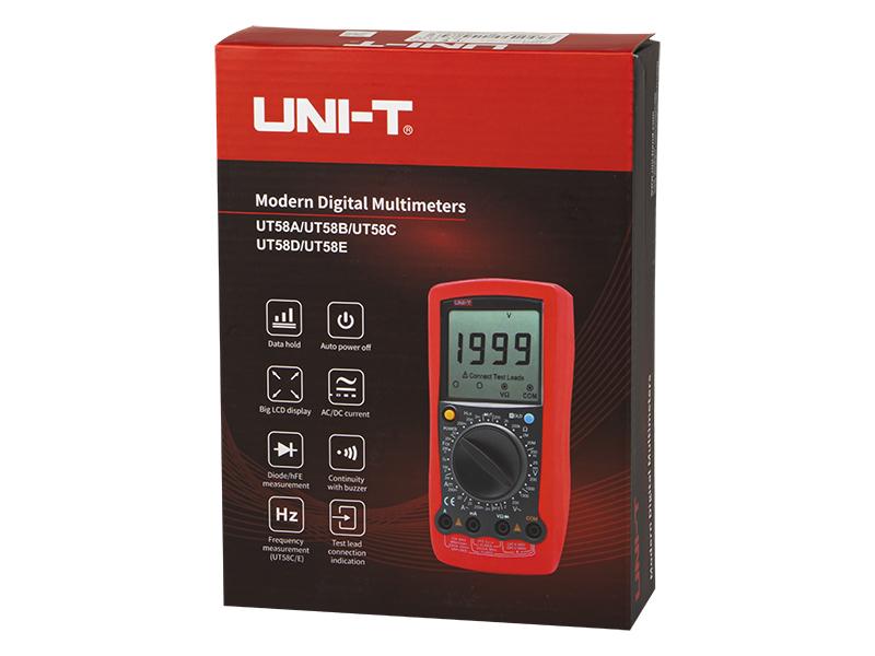 Blow Multimetras UNI-T UT58D, modelis - 5007#, žema kaina | Varle.lt