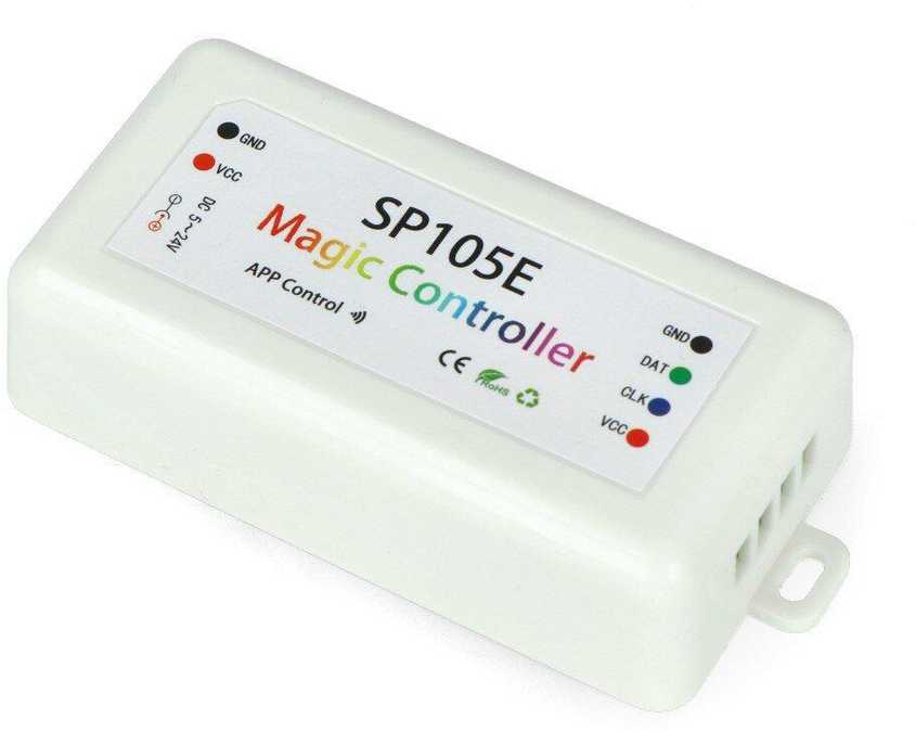 Oem Bluetooth SP105E Magic Controller valdiklis adresuojamoms RGB LED ...