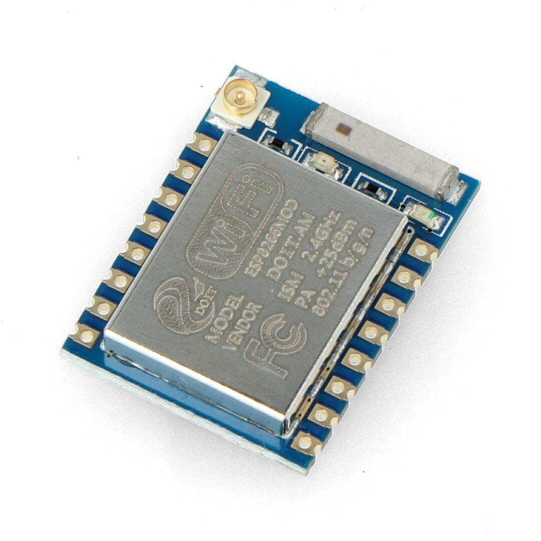 Oem Wifi Modulis Esp 07 Esp8266 Juodas 9 Gpio Adc Modelis An