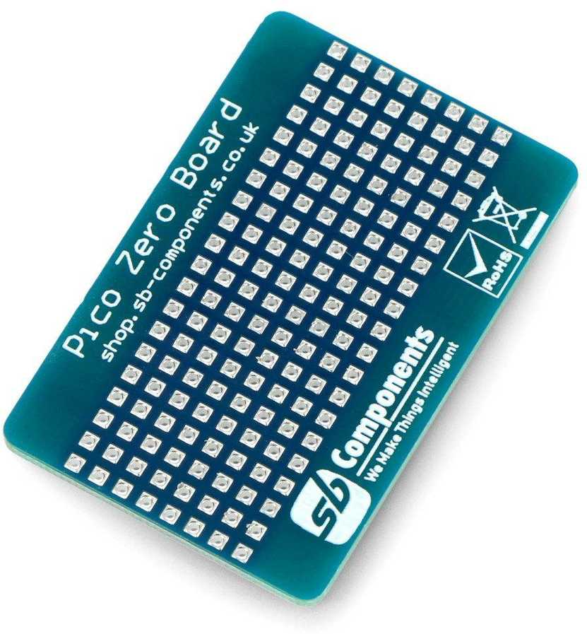 Pico Zero Board - Raspberry Pi Pico prototipų kūrimo plokštė - SB ...