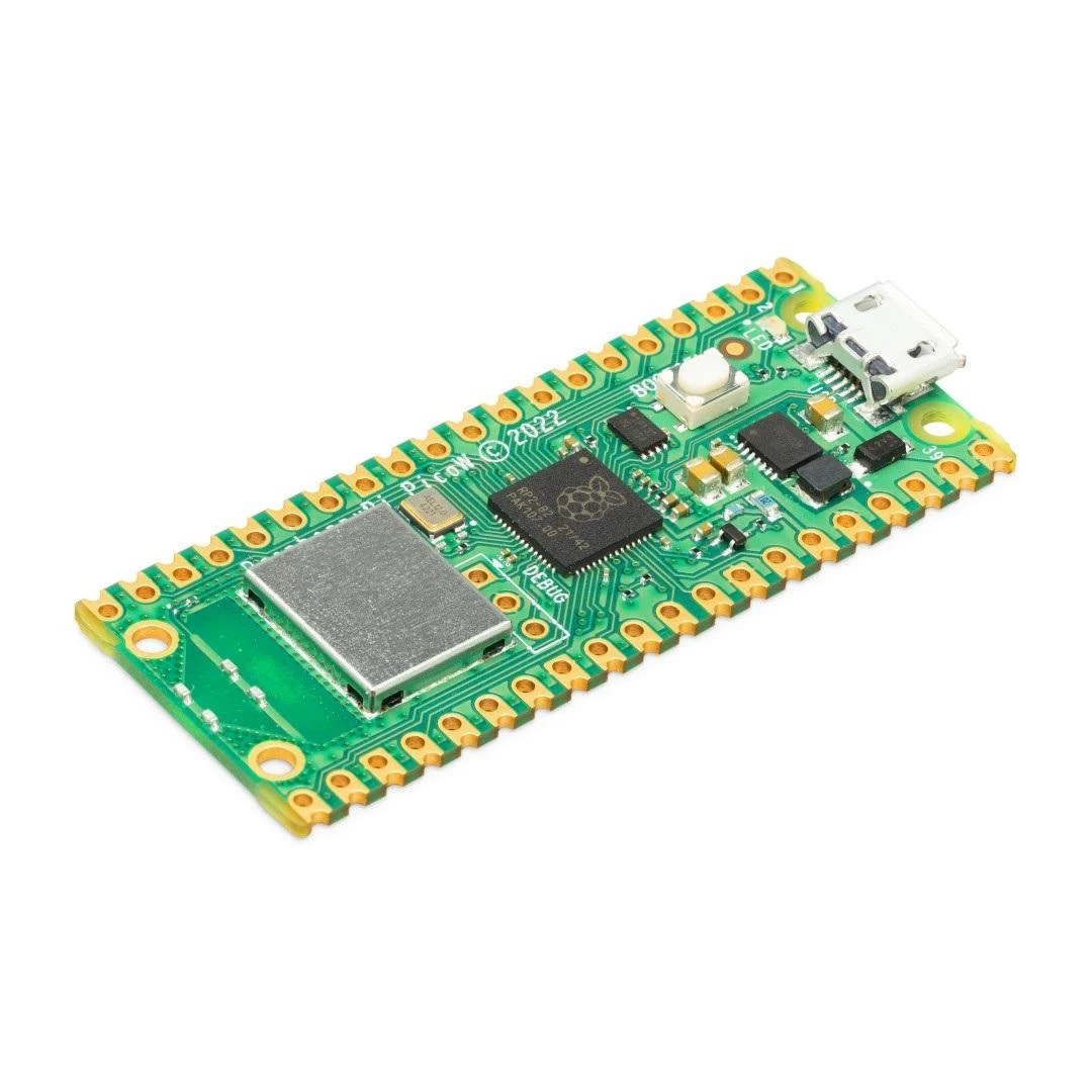 Raspberry Pi Pico W – RP2040 ARM Cortex M0+ CYW43439 – WiFi, modelis ...
