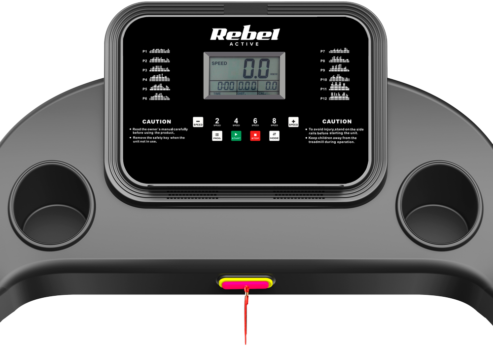 REBEL ACTIVE RBA-1001 Elektrinis bėgimo takelis, modelis - RBA-1001 ...