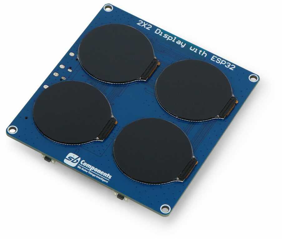 Sb Components 4 apvalus IPS TFT ekrano modulis 1.28 colio 240 x 240 ...