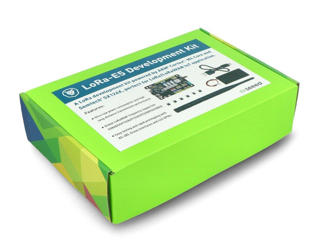 Seeed Studio LoRa-E5 STM32WLE5JC, LoRaWAN 868 / 915 MHz kūrimo rinkinys ...