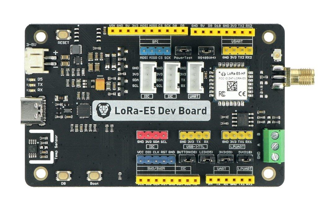 Seeed Studio LoRa-E5 STM32WLE5JC, LoRaWAN 868 / 915 MHz kūrimo rinkinys ...