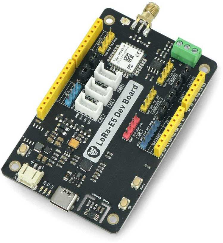 Seeed Studio LoRa-E5 STM32WLE5JC, LoRaWAN 868 / 915 MHz kūrimo rinkinys ...
