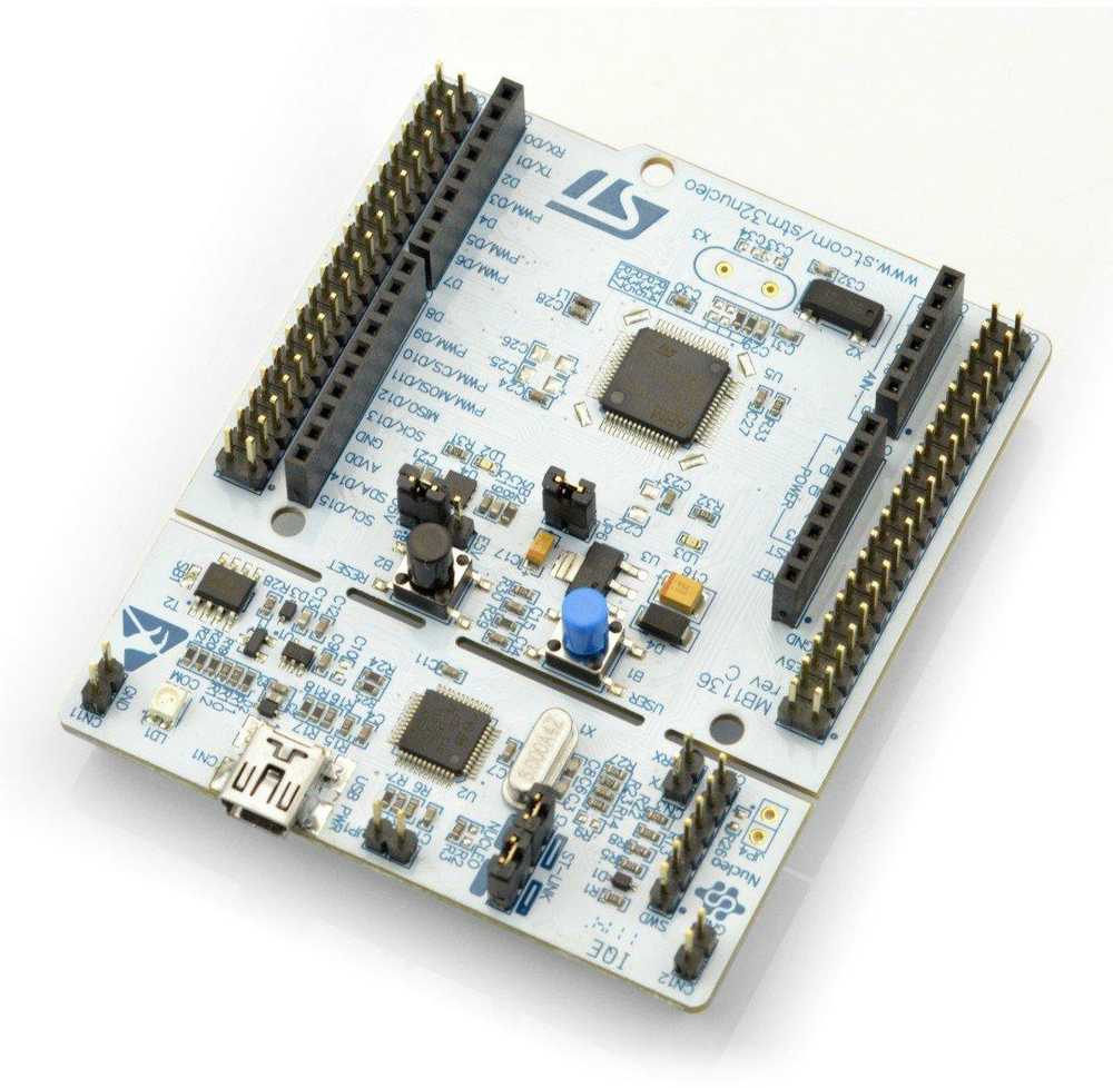 Stmicroelectronics STM32 NUCLEO-F072RB modulis - STM32F072RB ARM Cortex M0, modelis - AN-03320 ...