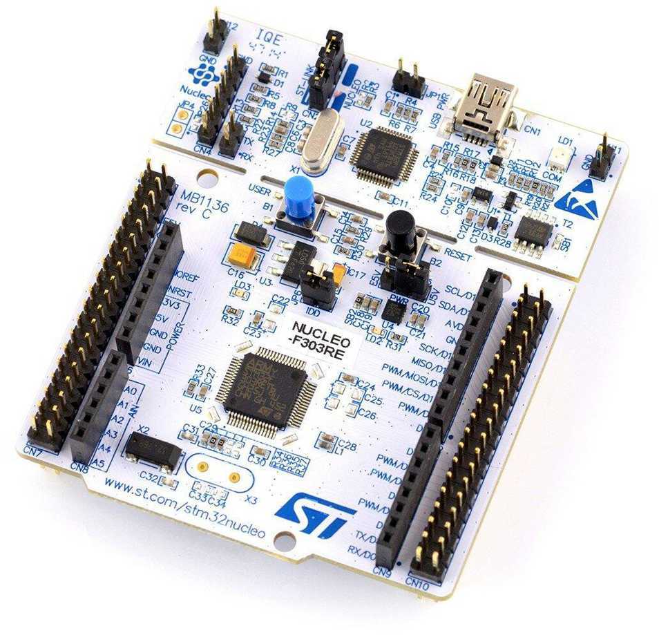 Stmicroelectronics STM32 NUCLEO-F303RE – STM32F303RET6 ARM Cortex M4 ...