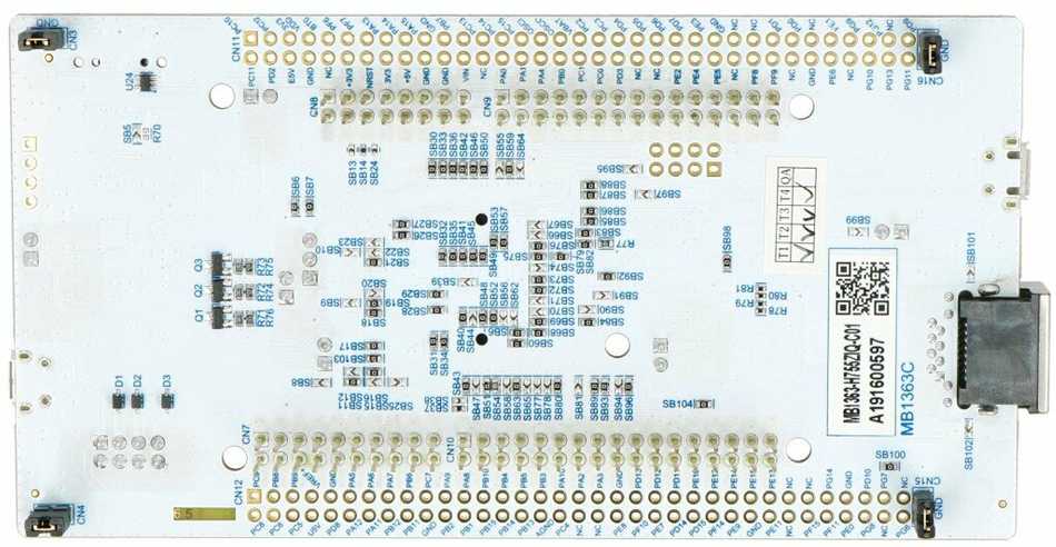 Stmicroelectronics STM32 NUCLEO-H755ZI-Q - STM32H755ZIT6 ARM Cortex M7 / M4, modelis - AN-15489 ...