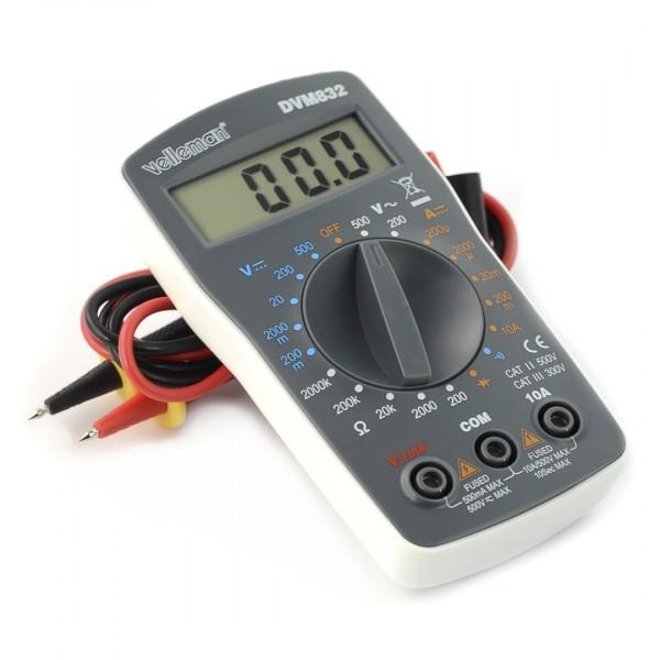 Universalus multimetras Velleman DVM832, modelis - AN-13989, žema kaina ...