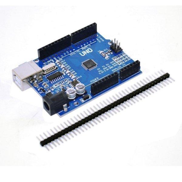 UNO R3 CH340 Atmel ATMega328 16MHz - suderinamas su Arduino UNO ...