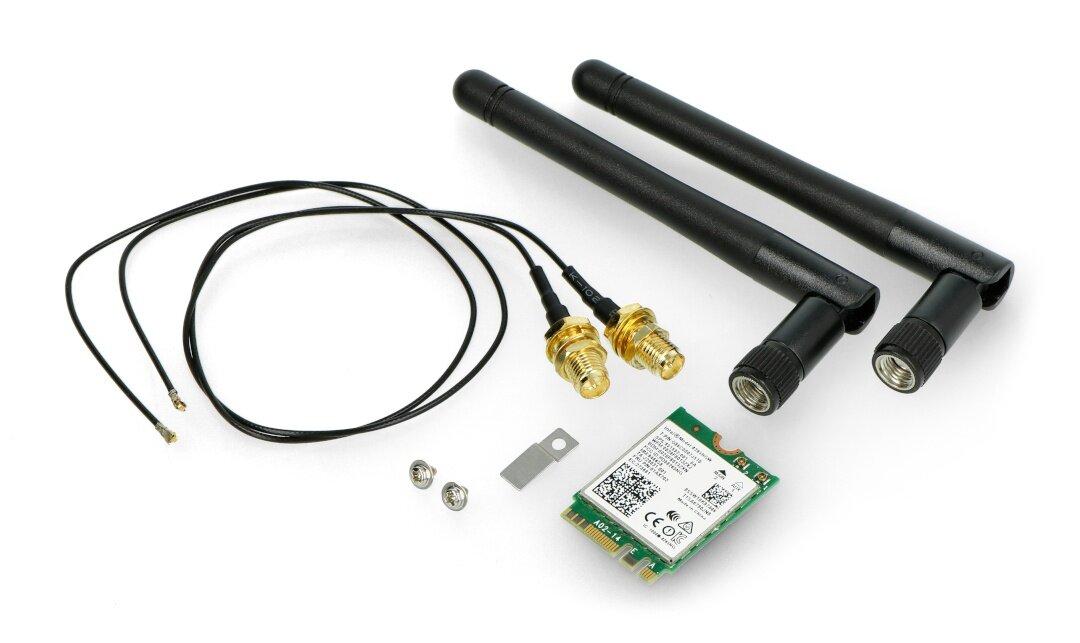 WiFi tinklo plokštė Intel 8265AC, skirta Nvidia Jetson Nano, modelis ...