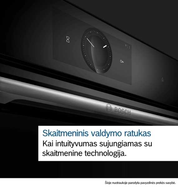 Įmontuojama orkaitė Bosch HBG7721B1, modelis - HBG7721B1, žema kaina ...