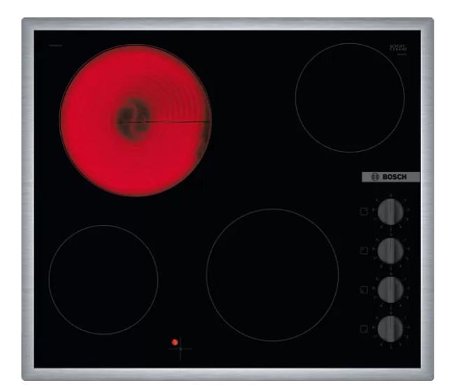 Bosch PKE645CA2E Serija 2, Elektrinė kaitlentė, 60 cm, kaitlentė su ...