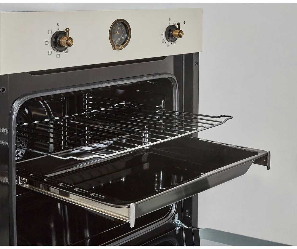 Įmontuojama retro orkaitė FREGGIA OERD67CH, modelis - FR010107, žema ...