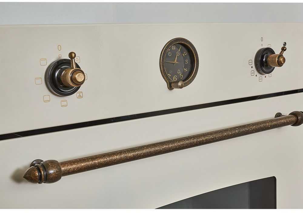 Įmontuojama retro orkaitė FREGGIA OERD67CH, modelis - FR010107, žema ...