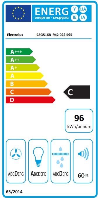 Gartraukis Electrolux CFG516R, modelis - CFG516R, žema kaina | Varle.lt