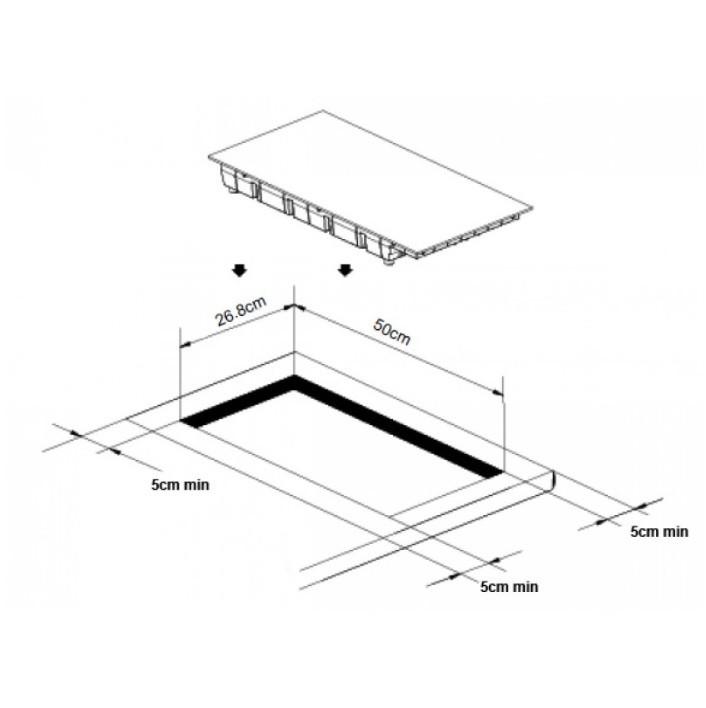 Caso | Kaitlentė | Master E2 | Indukcija | Degiklių / virimo zonų ...