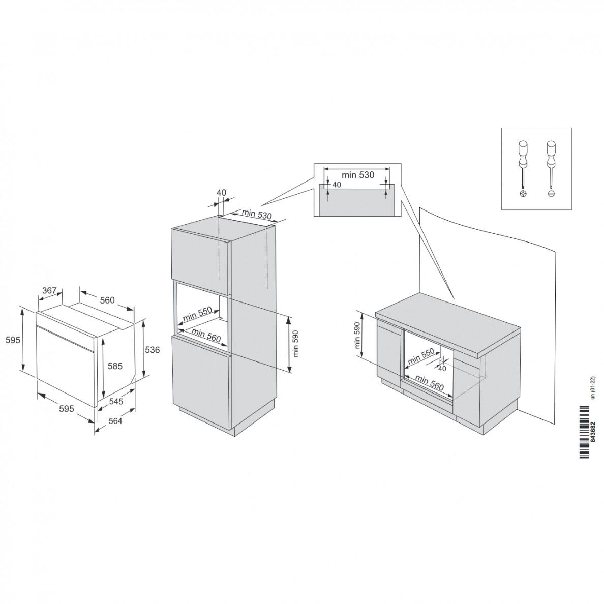 Orkaitė Gorenje BOS6747A01X, modelis - BOS6747A01X, žema kaina | Varle.lt