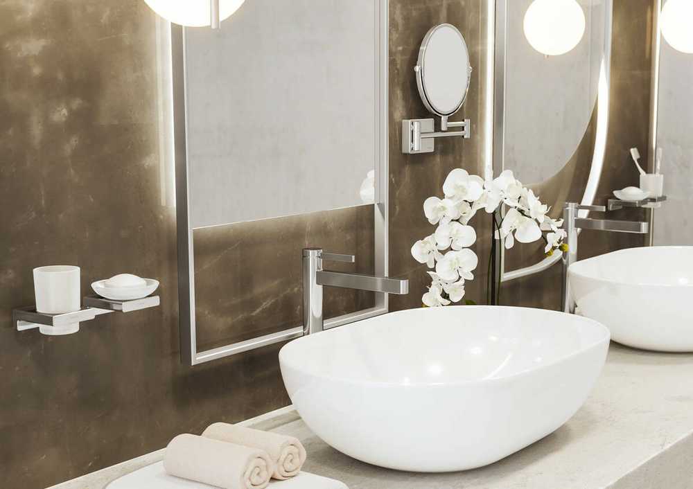 Skutimosi veidrodis Hansgrohe AddStoris, 41791000, chromas, modelis ...