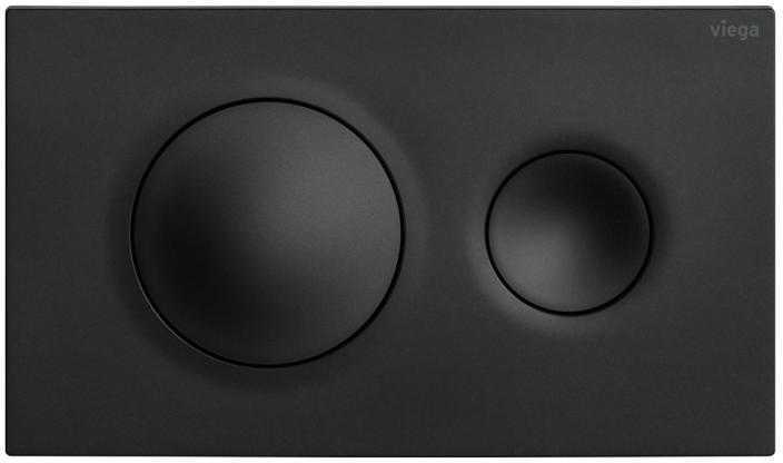 WC klavišas Viega Prevista, Visign For Style 20, juodas matinis ...