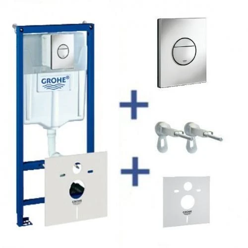 Grohe Komplektas-WC rėmas+Cosmo Nova+sieniniai tvirtinimai+klozeto ...