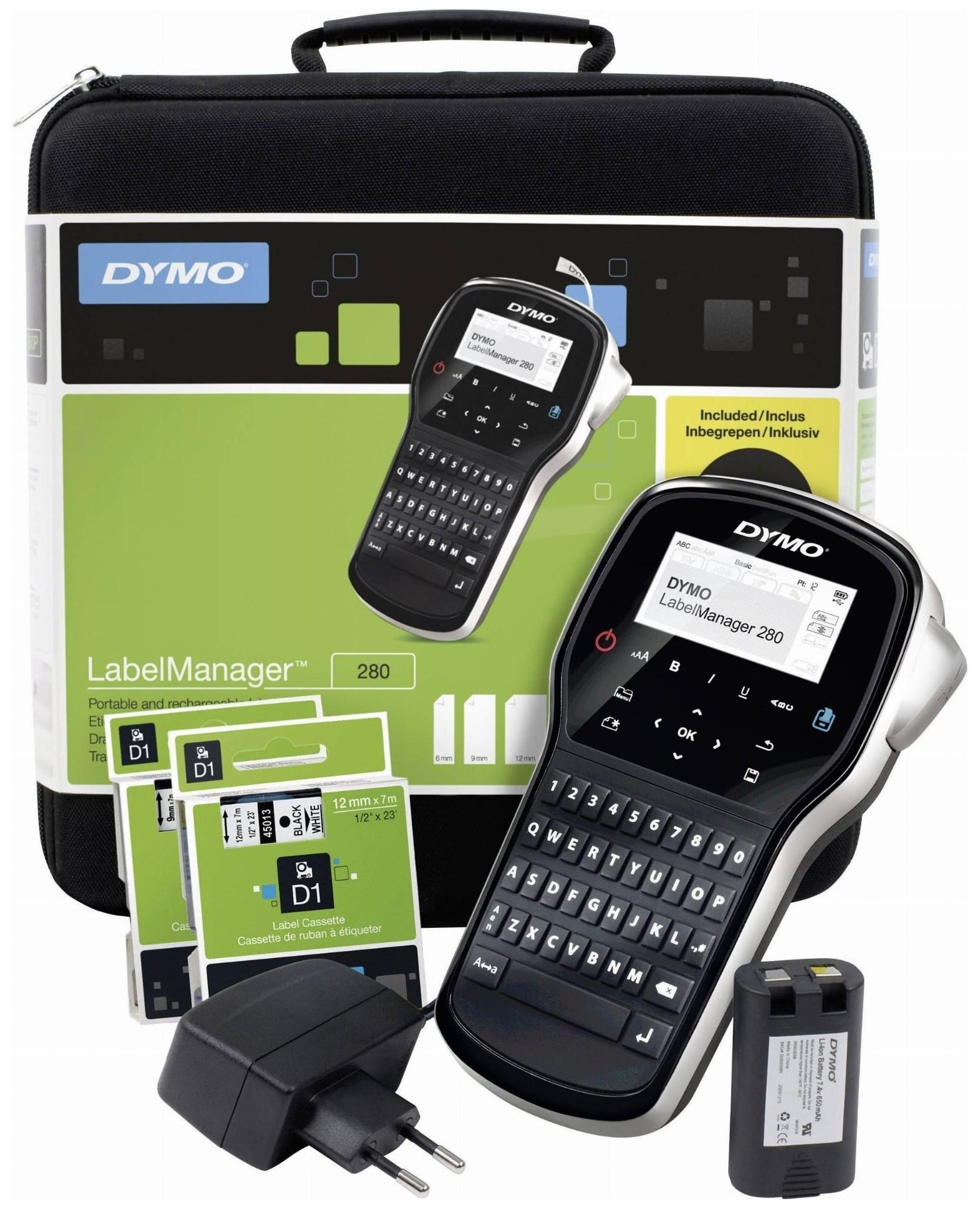 DYMO LabelManager 280™ QWY Kitcase etikečių spausdintuvas Perkėlimas ...