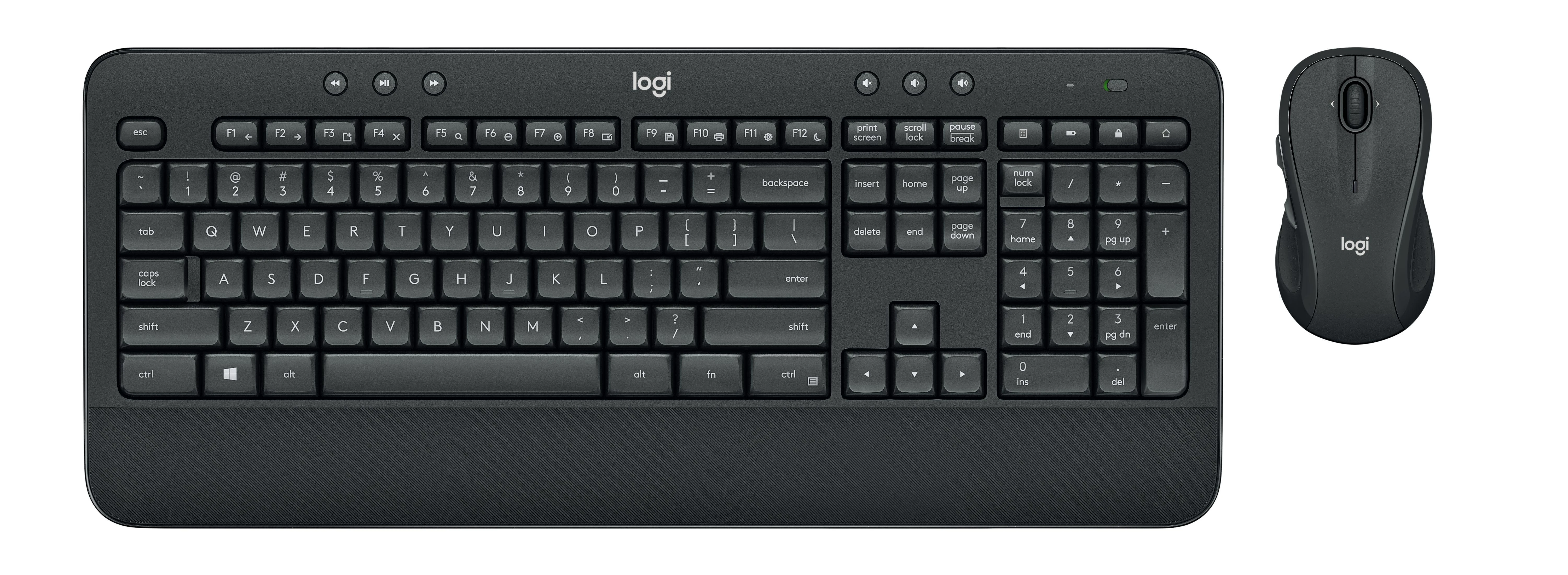 Pažangi klaviatūra su pele Logitech MK545 Advanced, DE išdėstymas ...