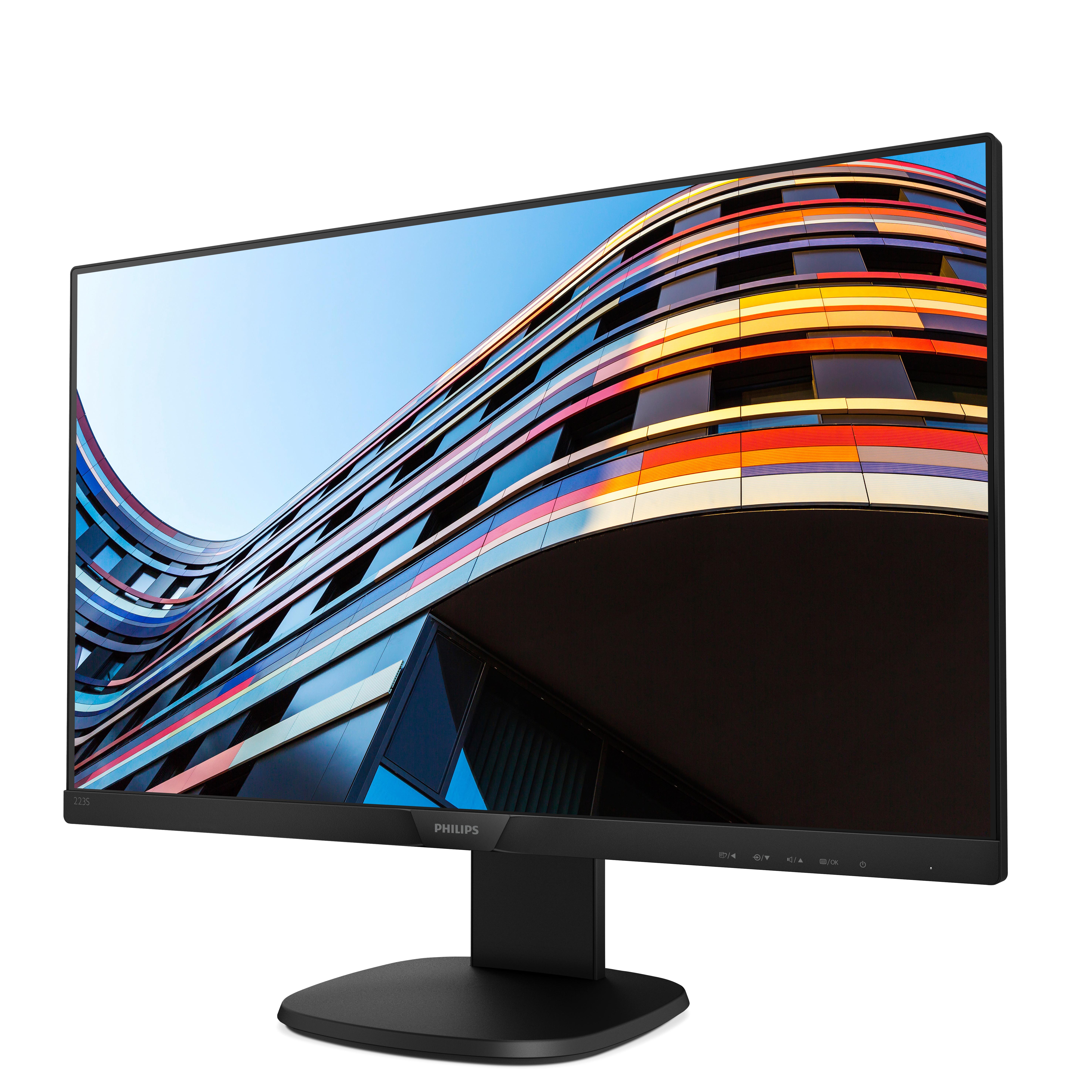 Monitorius Philips S Line 243S7EHMB / 00 / 60.5 cm (23.8") su SoftBlue ...
