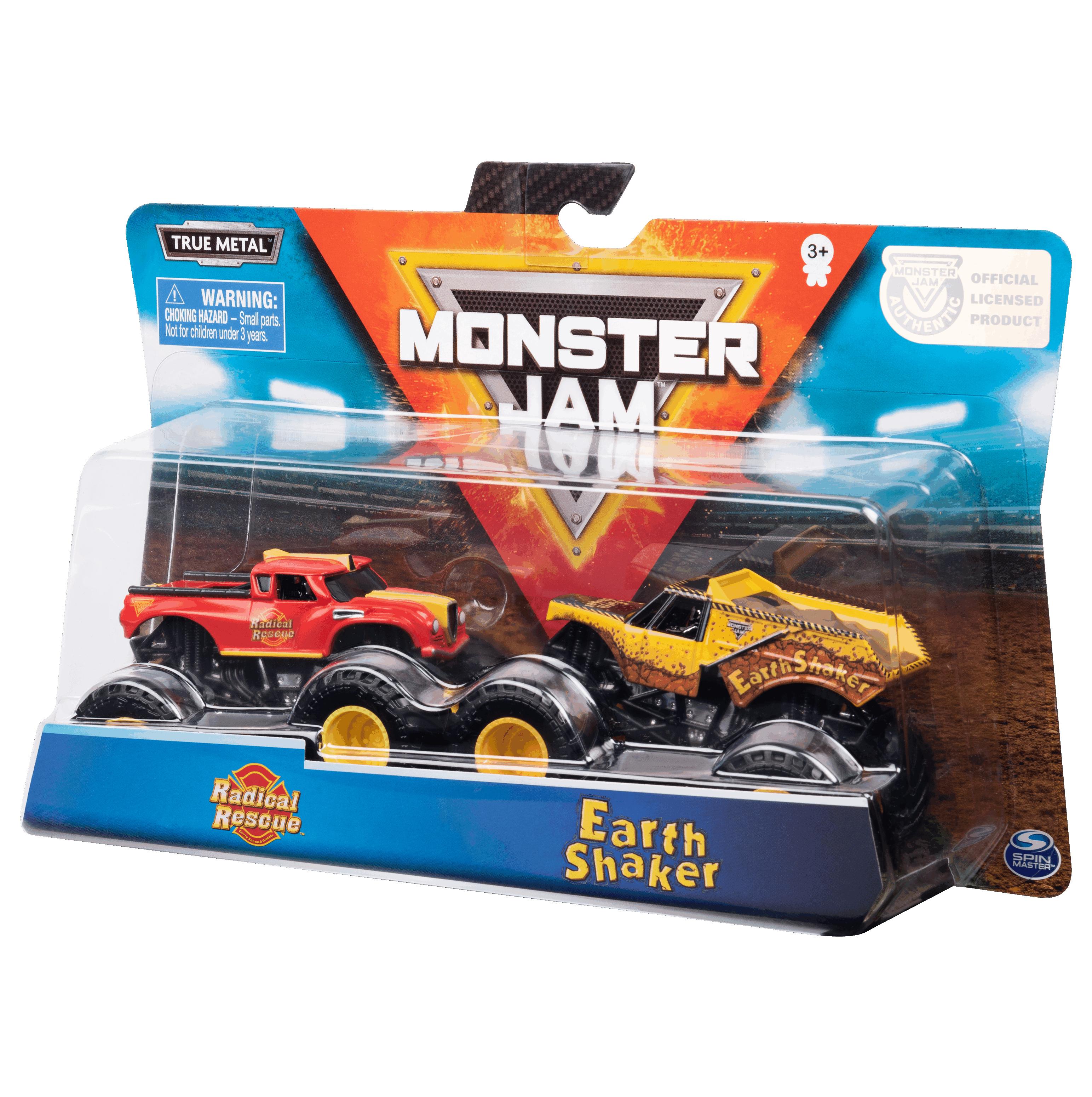 Spin Master MONSTER JAM Die-cast 1:64 mastelio visureigių rinkinys, 2 ...