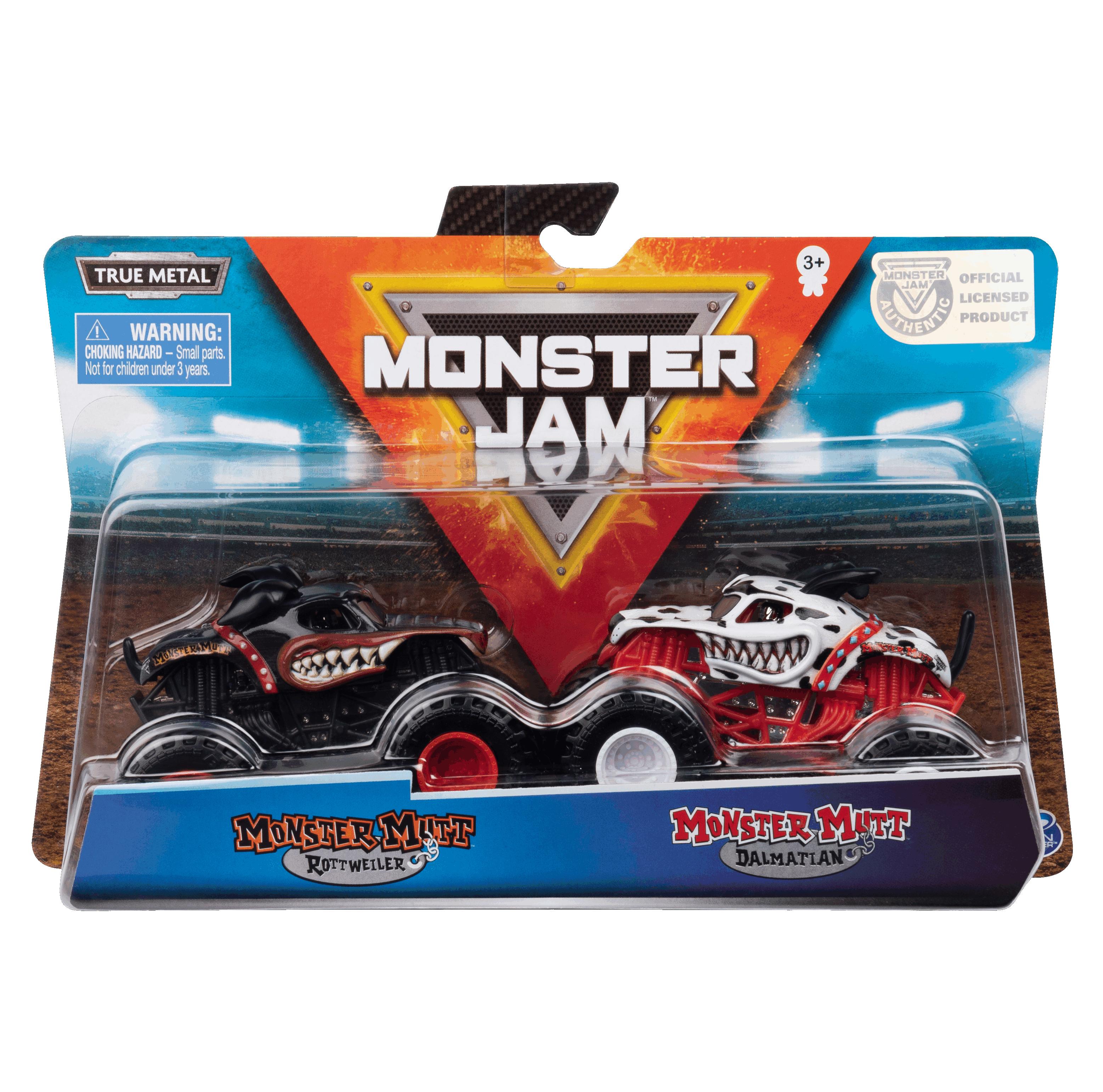 Spin Master MONSTER JAM Die-cast 1:64 mastelio visureigių rinkinys, 2 ...