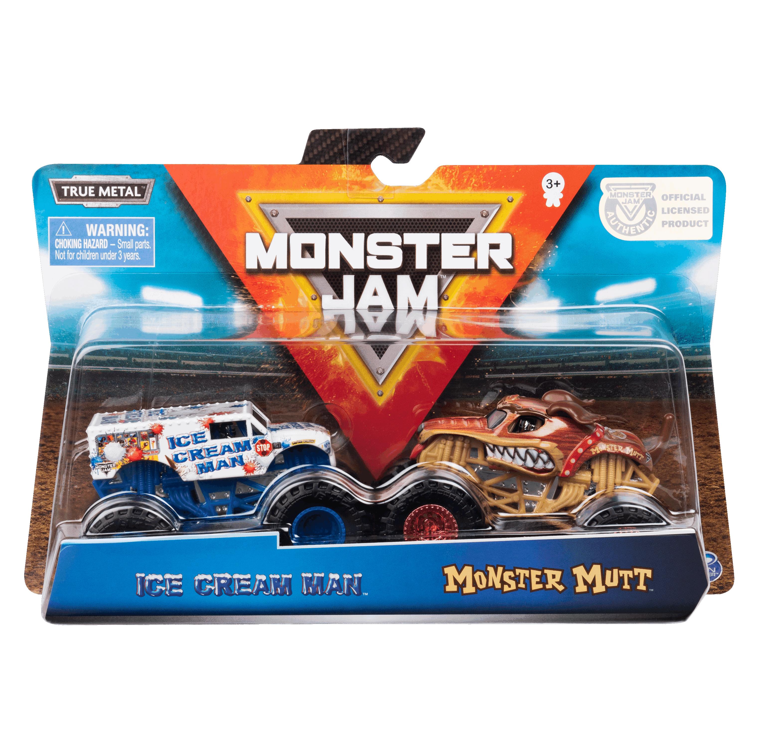 Spin Master MONSTER JAM Die-cast 1:64 mastelio visureigių rinkinys, 2 ...