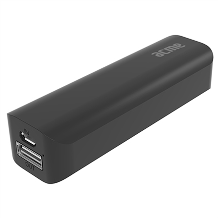 ACME PB07 Basic power bank, 2500 mAh, modelis - PB07, žema kaina | Varle.lt