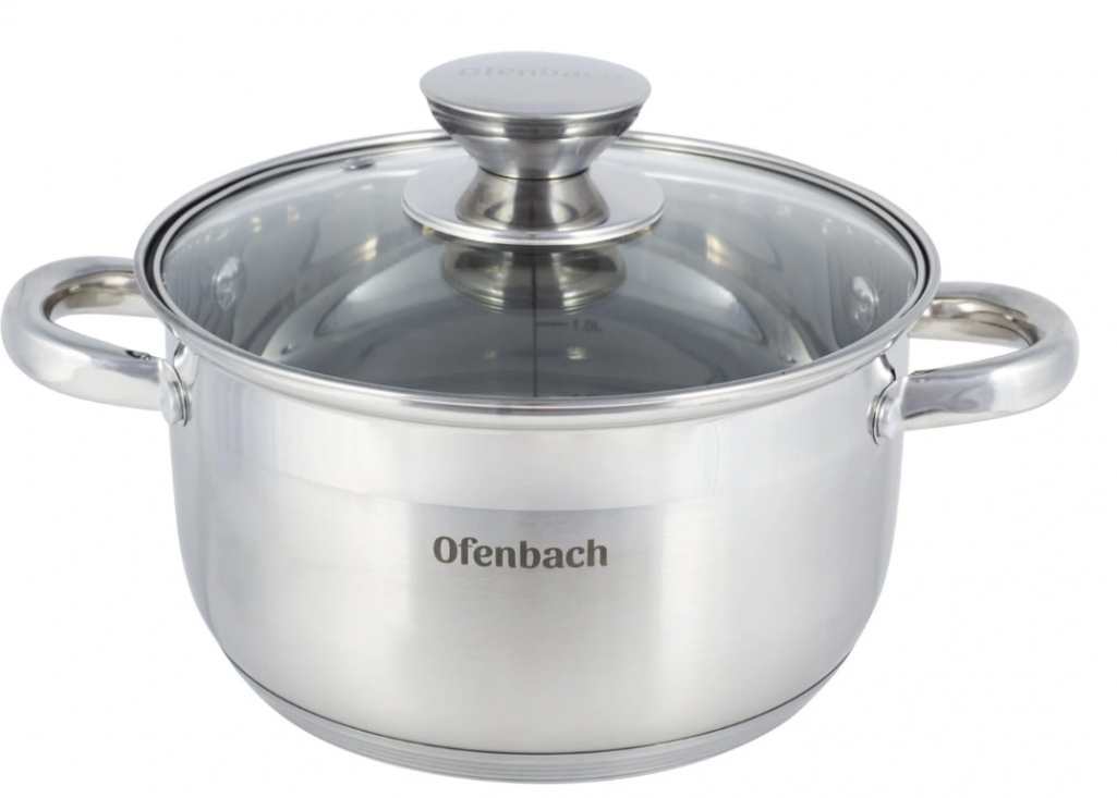 Edel Hoff Swiss Nerūdijančio plieno puodas EDELHOFF EH-9306, 22cm ...