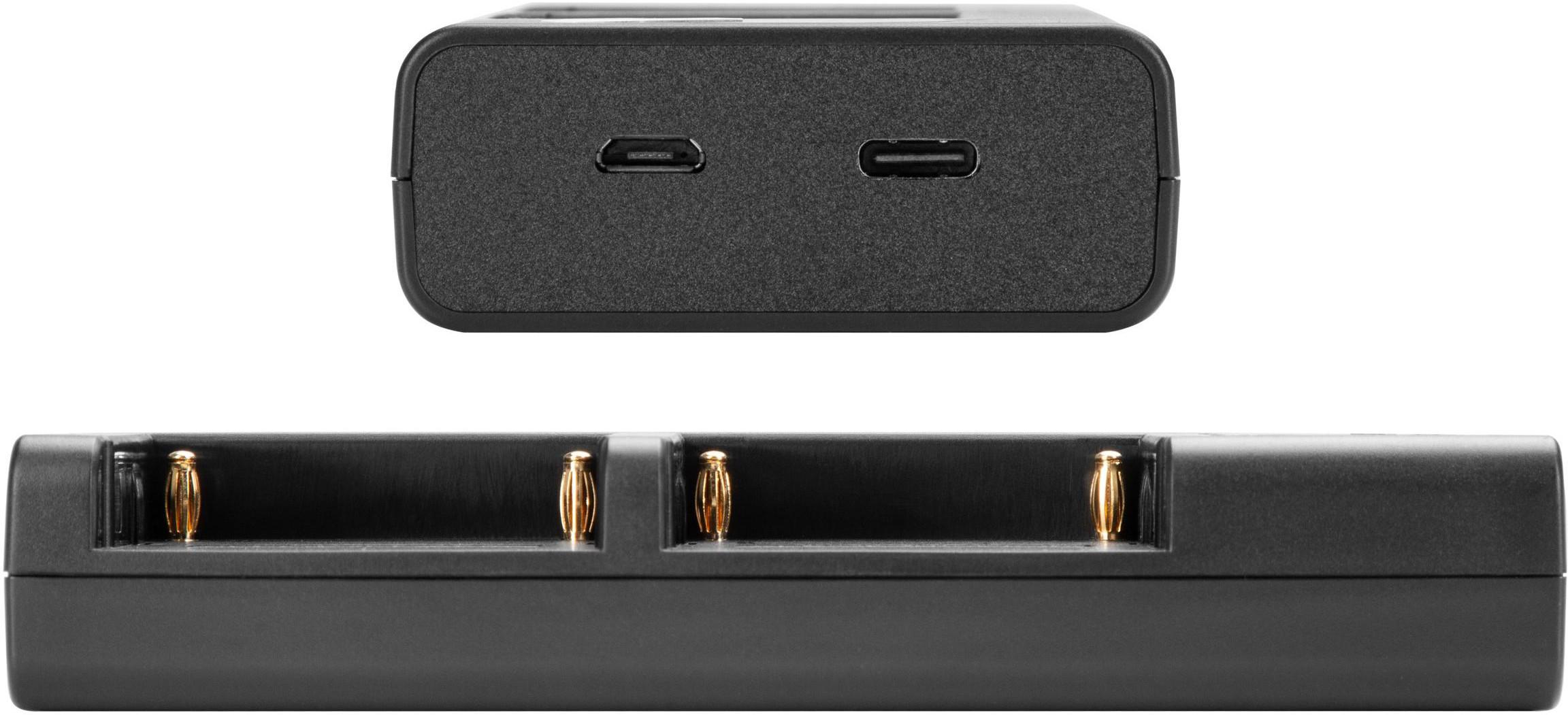 Newell Įkroviklis dwukanałowa DL-USB-C su akumuliatoriaus NP-F550 / 770 ...