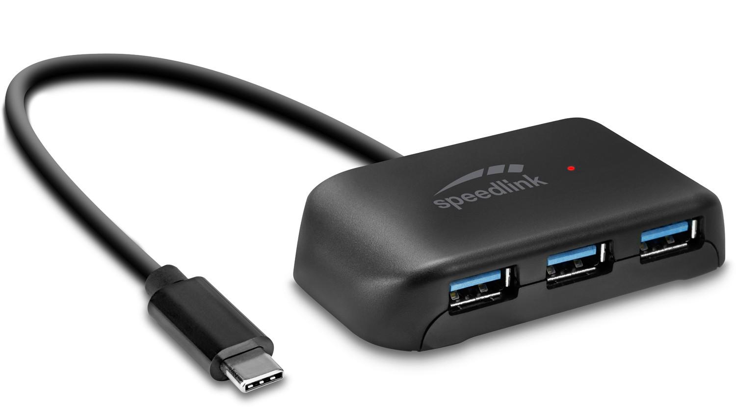 Speedlink USB šakotuvas Snappy Evo USB-C 4 prievadų (SL-140202 ...