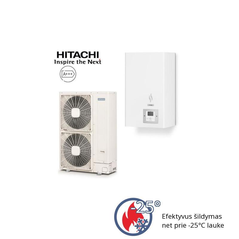 Šilumos siurblys oras-vanduo HITACHI YUTAKI S 11kW, žema kaina | Varle.lt