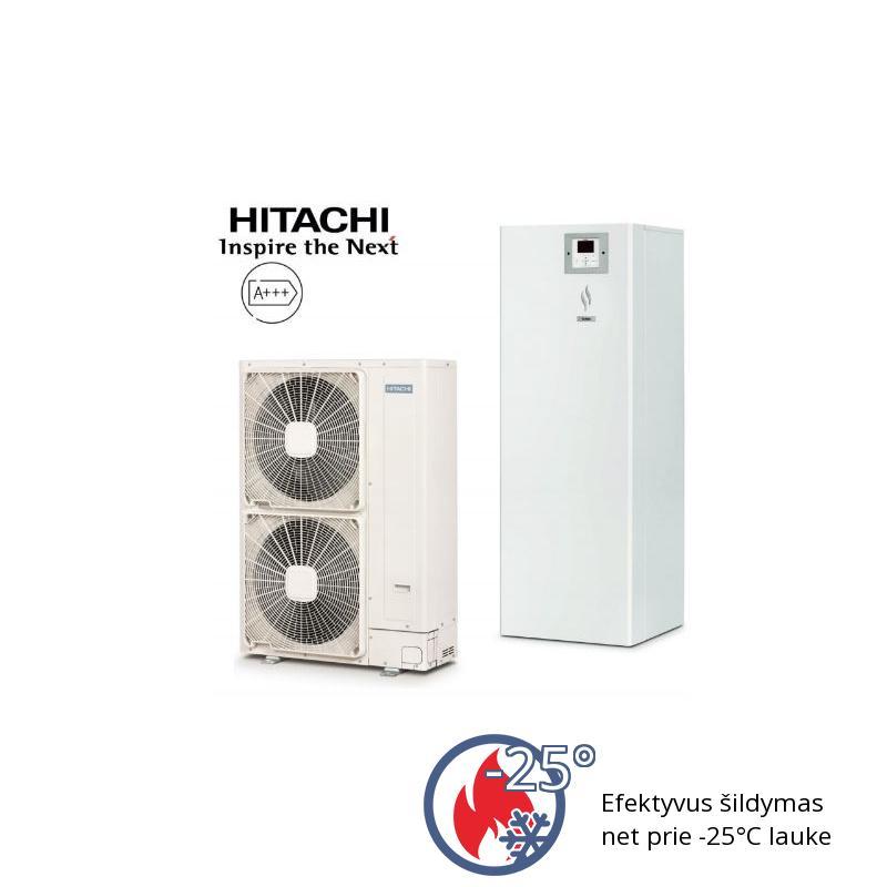 Šilumos siurblys oras - vanduo HITACHI YUTAKI S COMBI 16kW, žema kaina | Varle.lt