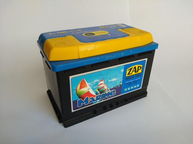 ZAP Marine akumuliatorius 12V 75Ah, modelis - PM 85750, žema kaina ...