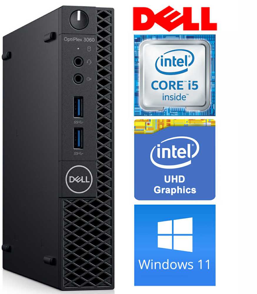 DELL 3060 Micro i5-8500T 8GB 256SSD M.2 NVME WIN11Pro (RW33451 ...
