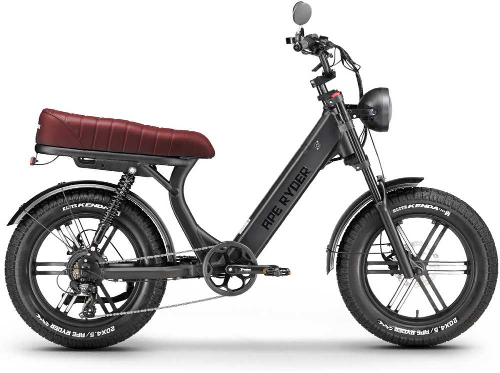 Elektrinis dviratis APE RYDER 20 MD10 Pro Antracite pilkas (MD10PROAG ...