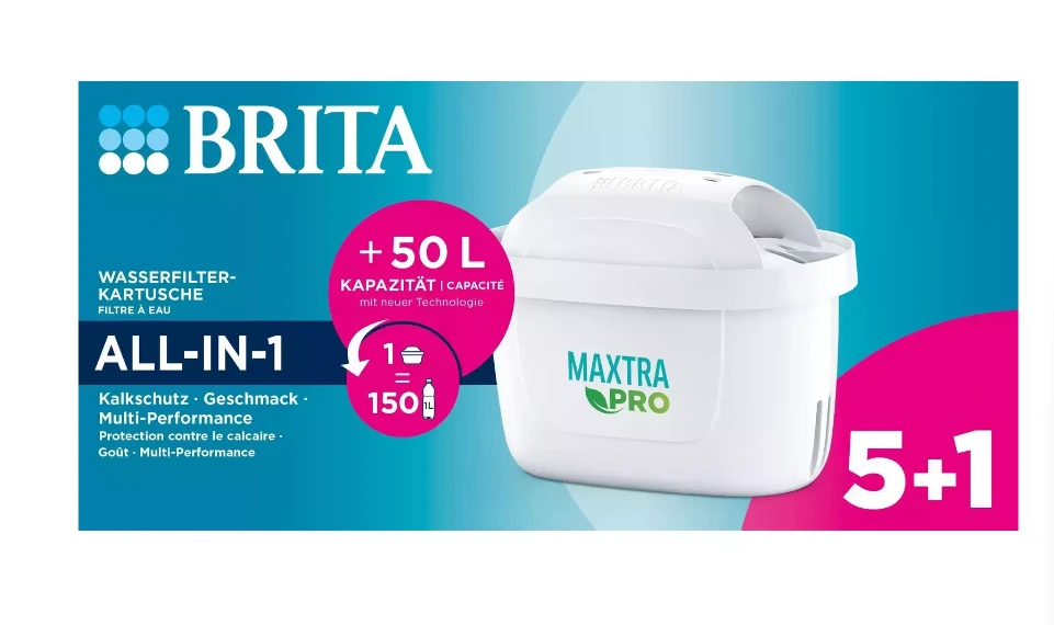 Brita Brita MAXTRA PRO ALL-IN-1 Paketas 5+1, modelis - 120559, žema ...