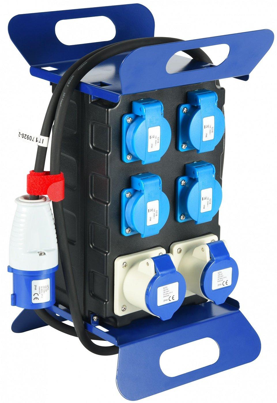 Electraline 60430 Distribution Box With Rcd Safety Switch 30mA 3x1.5MM2 ...