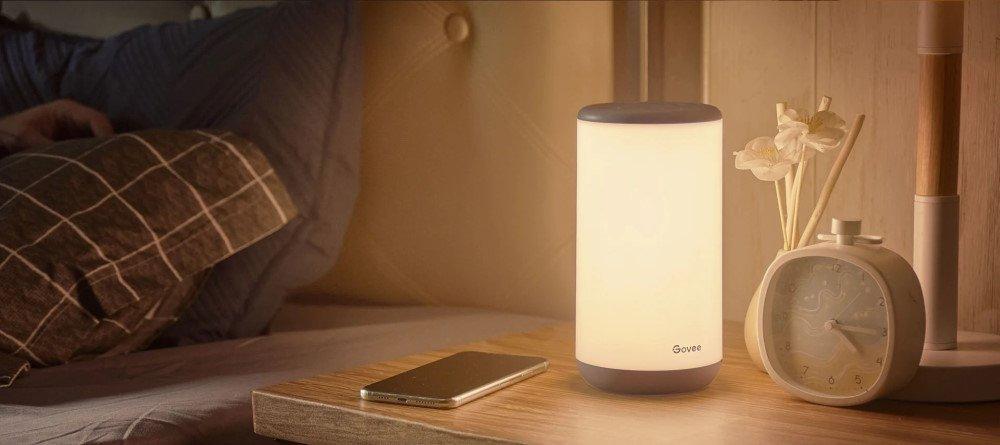 Govee Aura Smart table lamp Baltas Wi-Fi, modelis - H60523D1-OF-EU ...