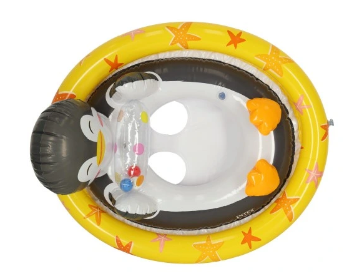 Ikonk INTEX 59570 vaikiškas plaukimo pontonas su pingvinu ratuku ...